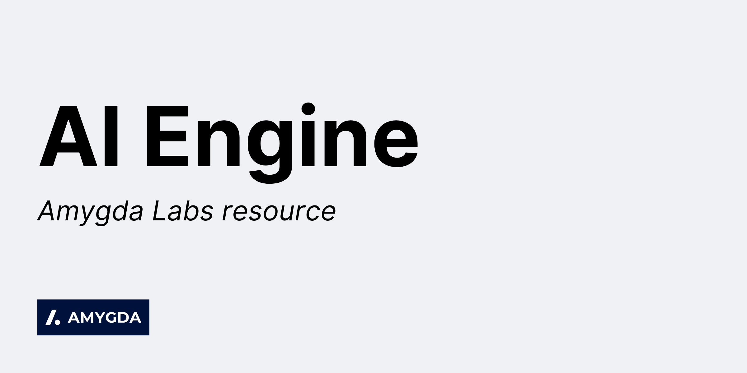 AI Engine - Self-Service Equipment Data Analysis for Transport